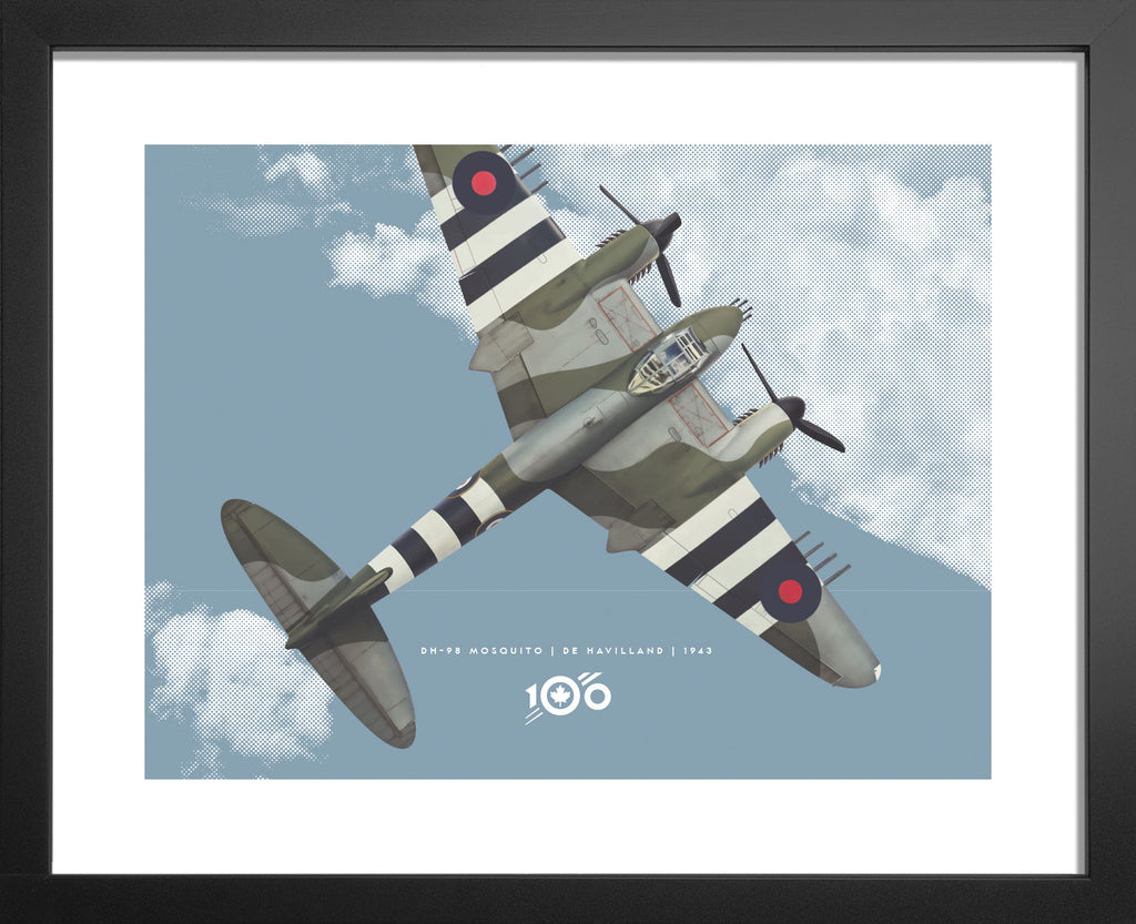 de Havilland DH-98 Mosquito (circa 1943) Limited Edition Art Print by ...