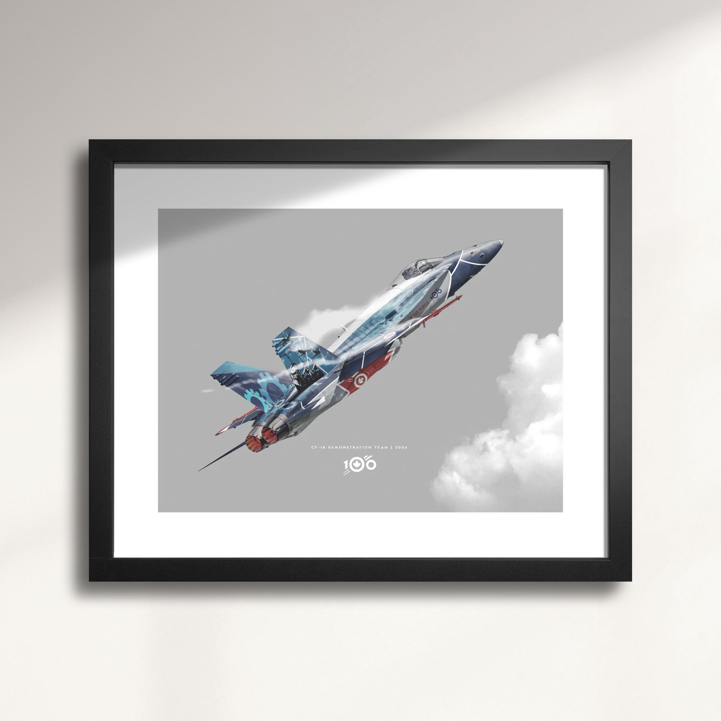 2024 CF-18 Demonstration Team Limited Edition Art Print by ManMade Art ...