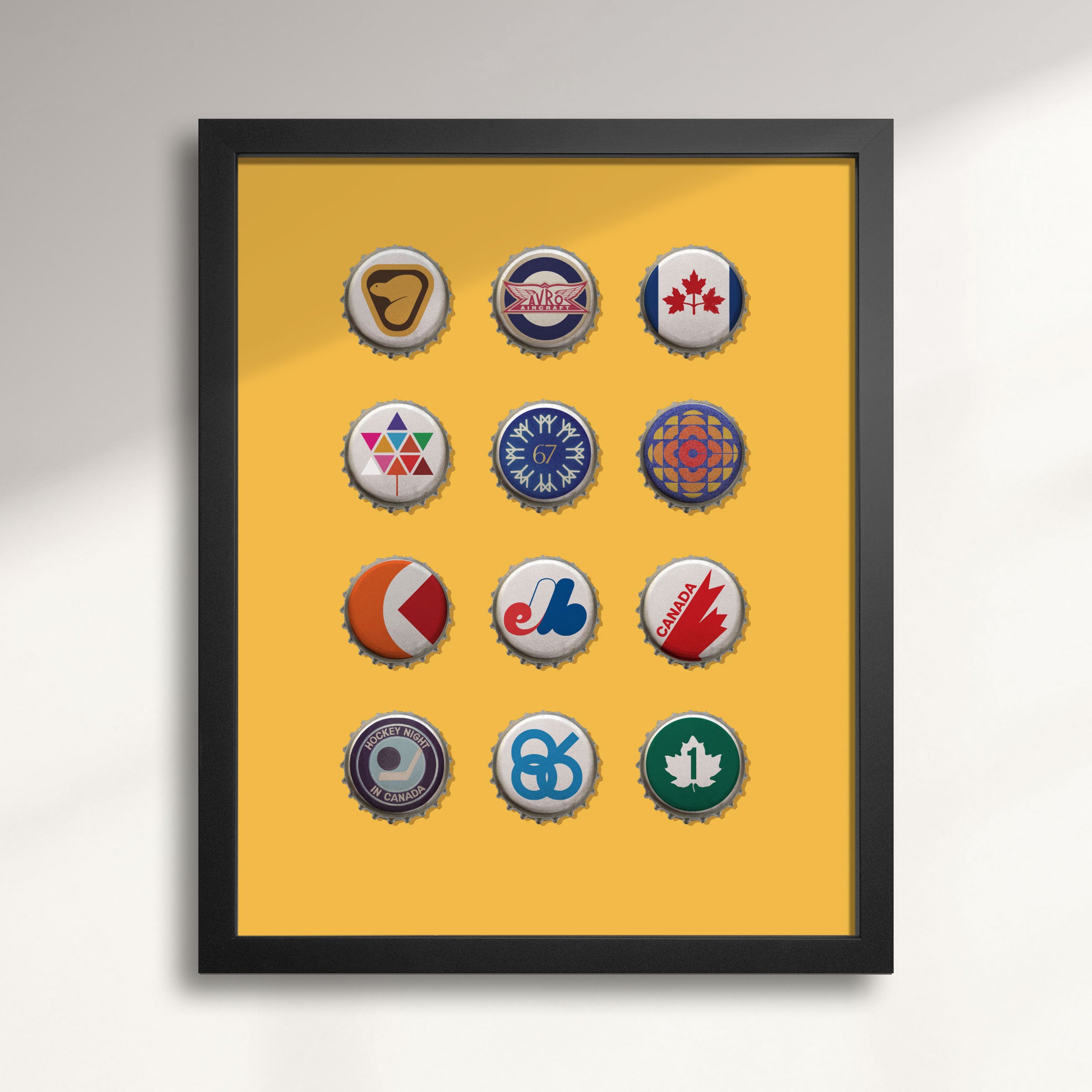 Canadian Retro: Lost Logos to Lagers Wall Art by ManMade Art – ManMade ...