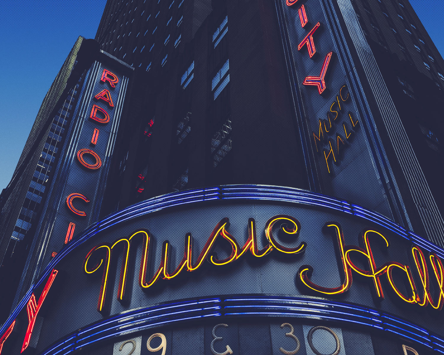 Radio City Music Hall Art Print by ManMade Art – ManMade Art Inc.