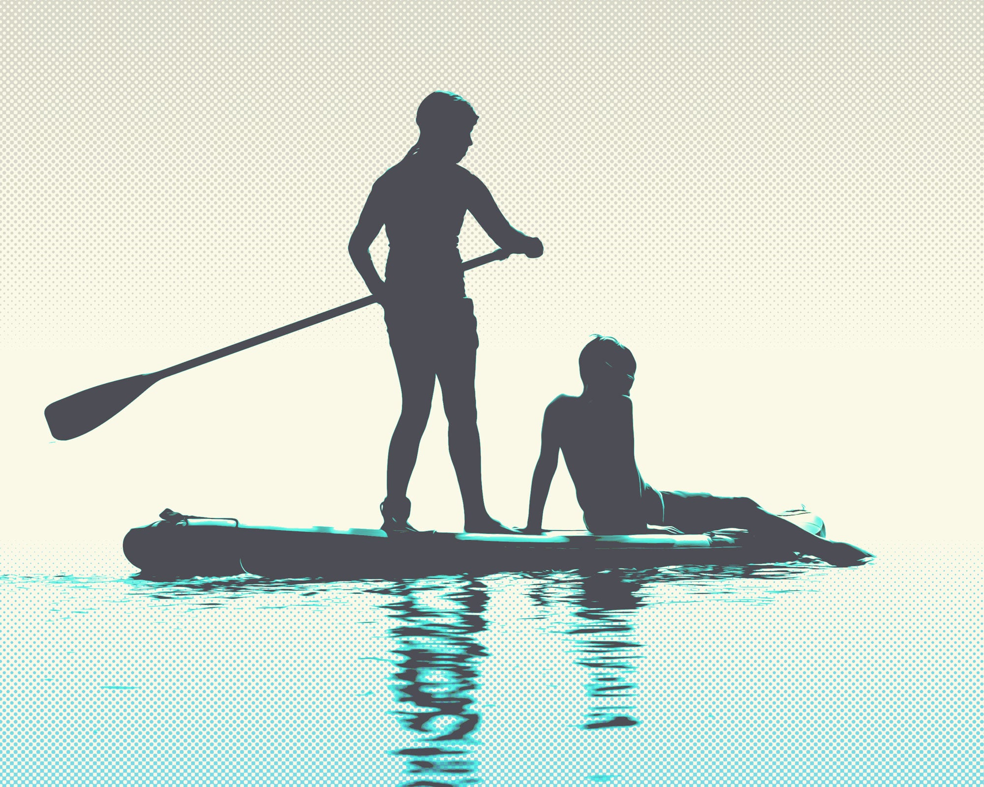 Paddle Board Pirates Wall Art by ManMade Art – ManMade Art Inc.