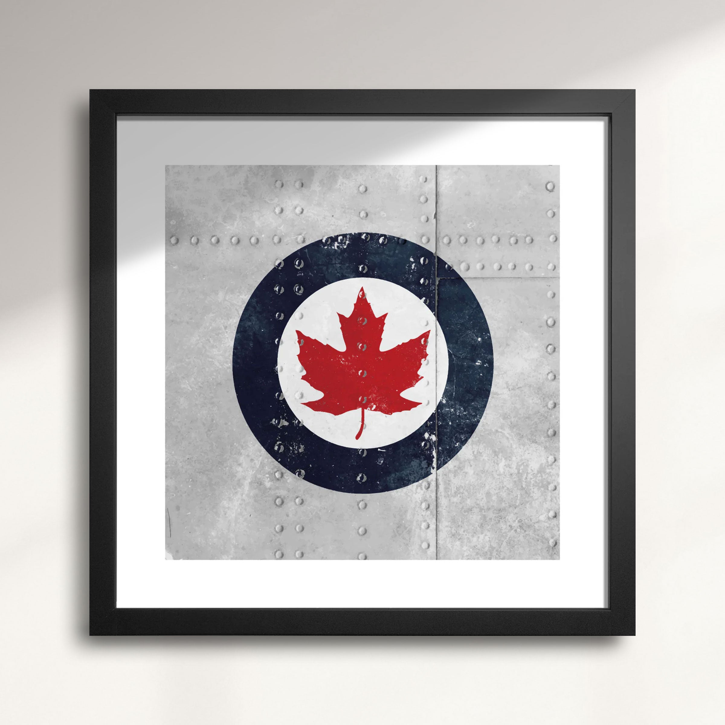 RCAF Riveted Roundel Art Print by ManMade Art – ManMade Art Inc.