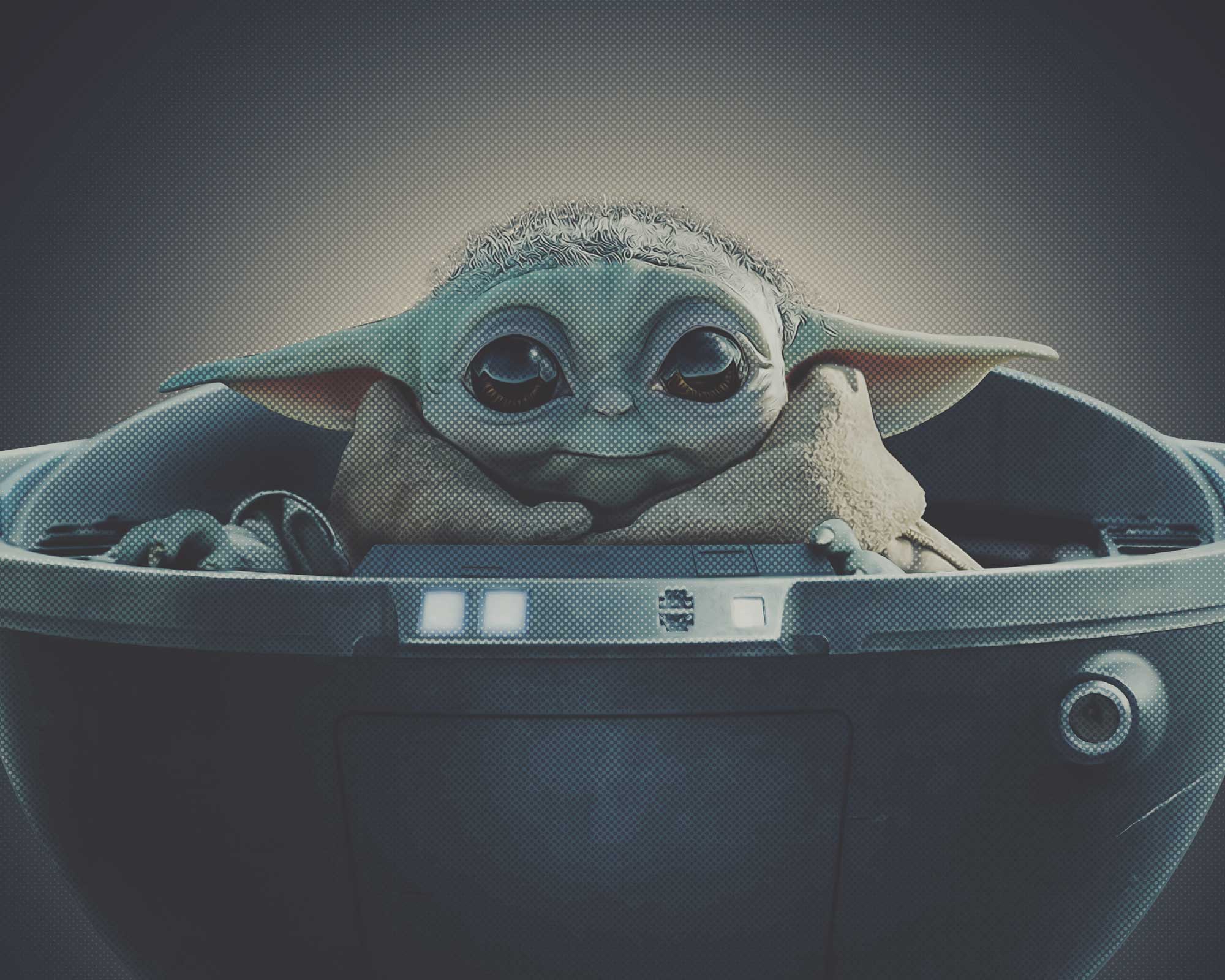 The Madalorian—Grogu & The Way of the Pod Wall Art by ManMade Art ...