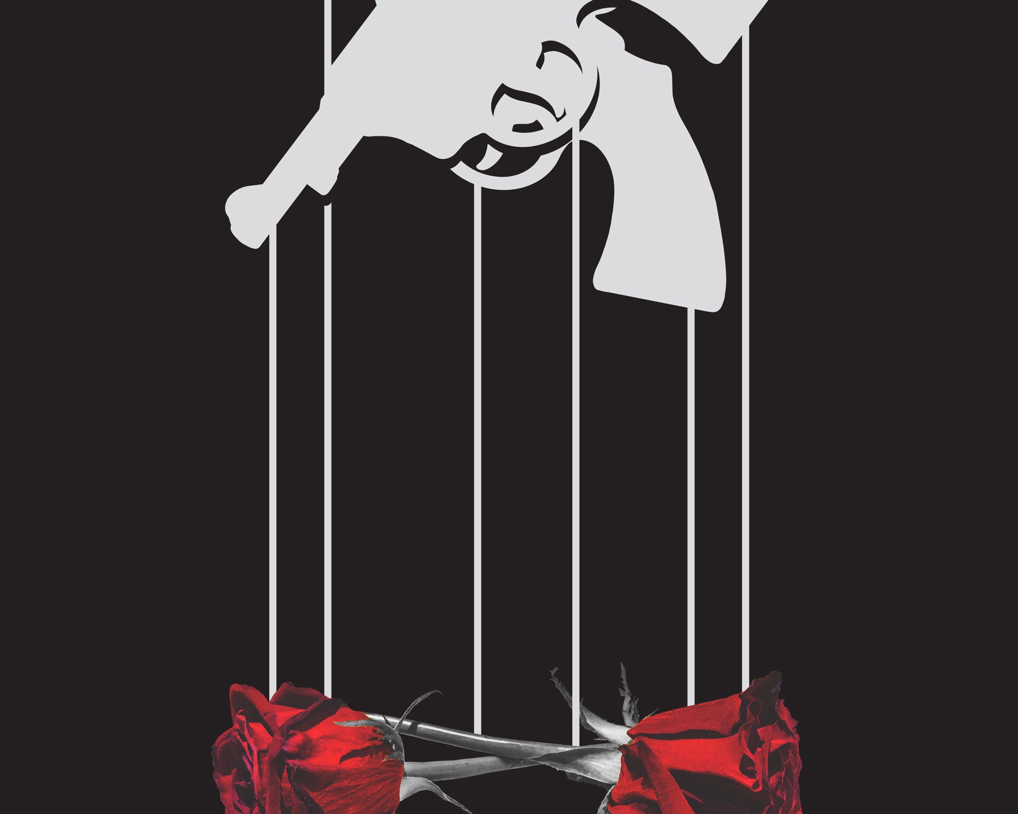 The Godfather—Roses & Pistols Movie Wall Art by ManMade Art – ManMade ...