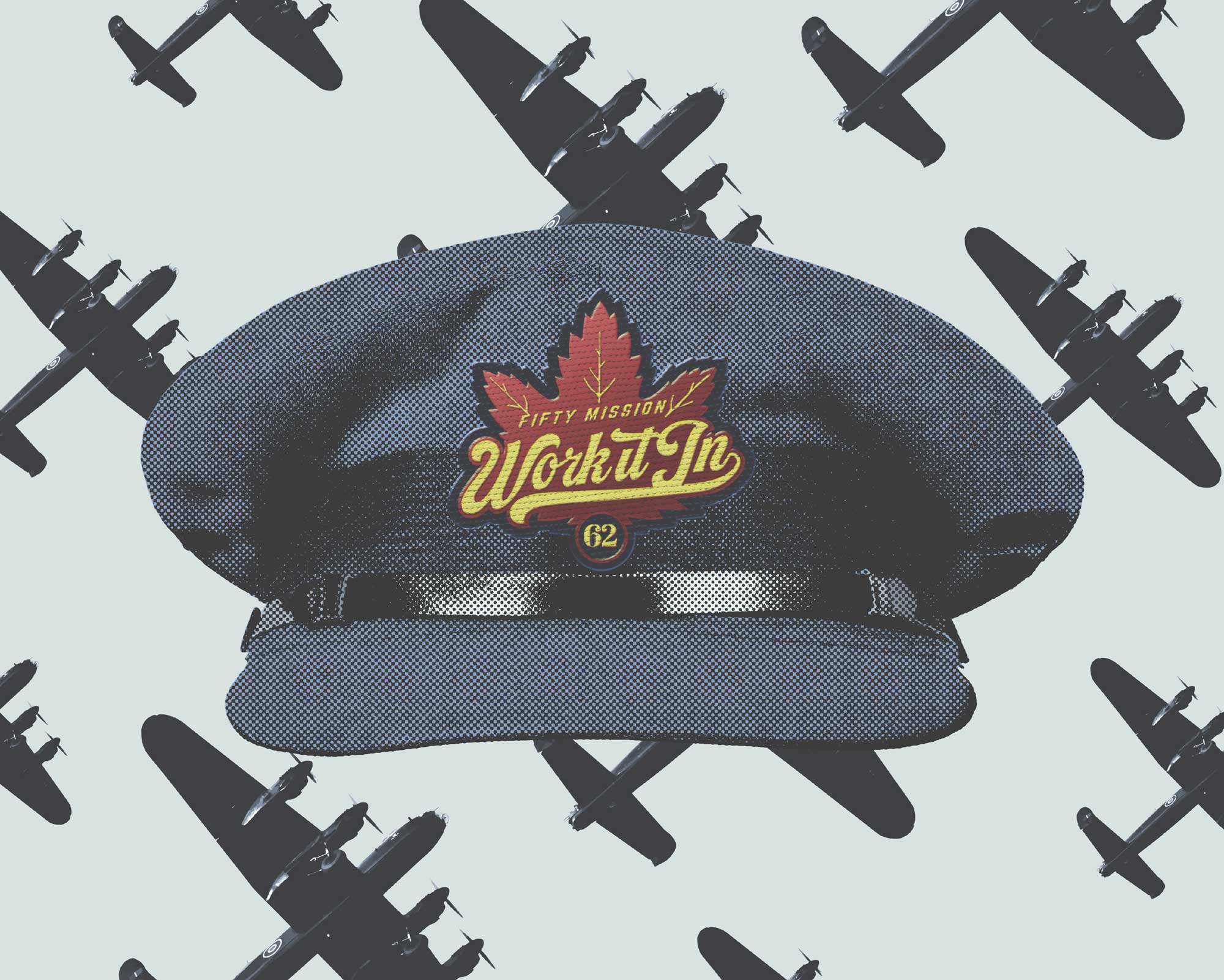 The Hip: 50 Mission Cap Wall Art by ManMade Art – ManMade Art Inc.