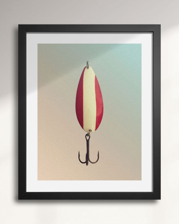 Fishing Art Print: 'The Red Devil' by ManMade Art – ManMade Art Inc.