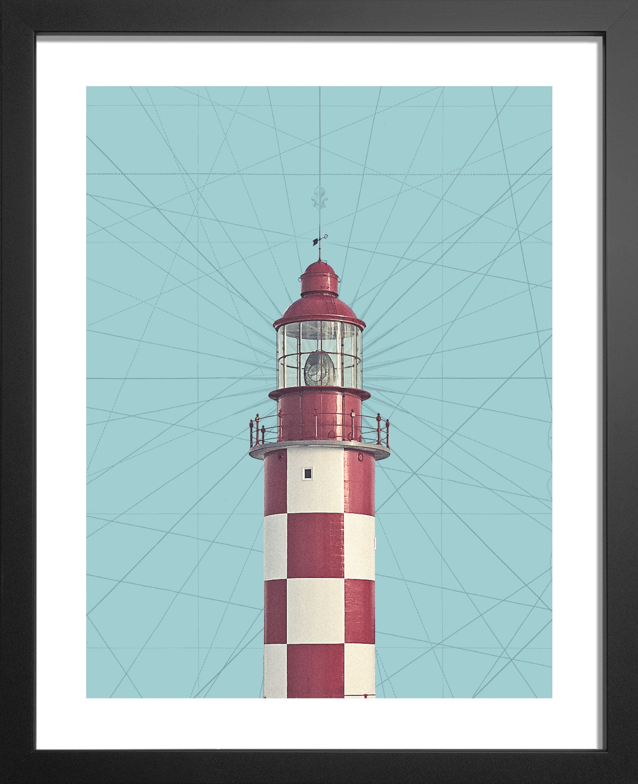 Art Print: Money Point Lighthouse ManMade Art – ManMade Art Inc.