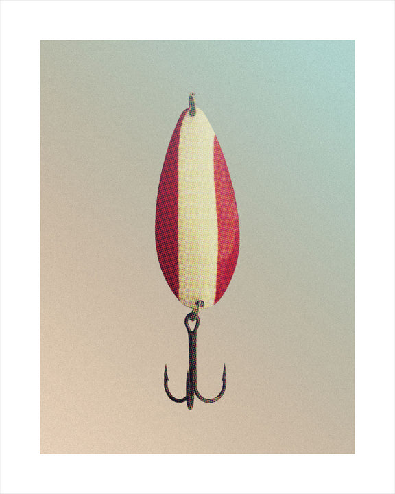 Fishing Art Print: 'The Red Devil' by ManMade Art – ManMade Art Inc.
